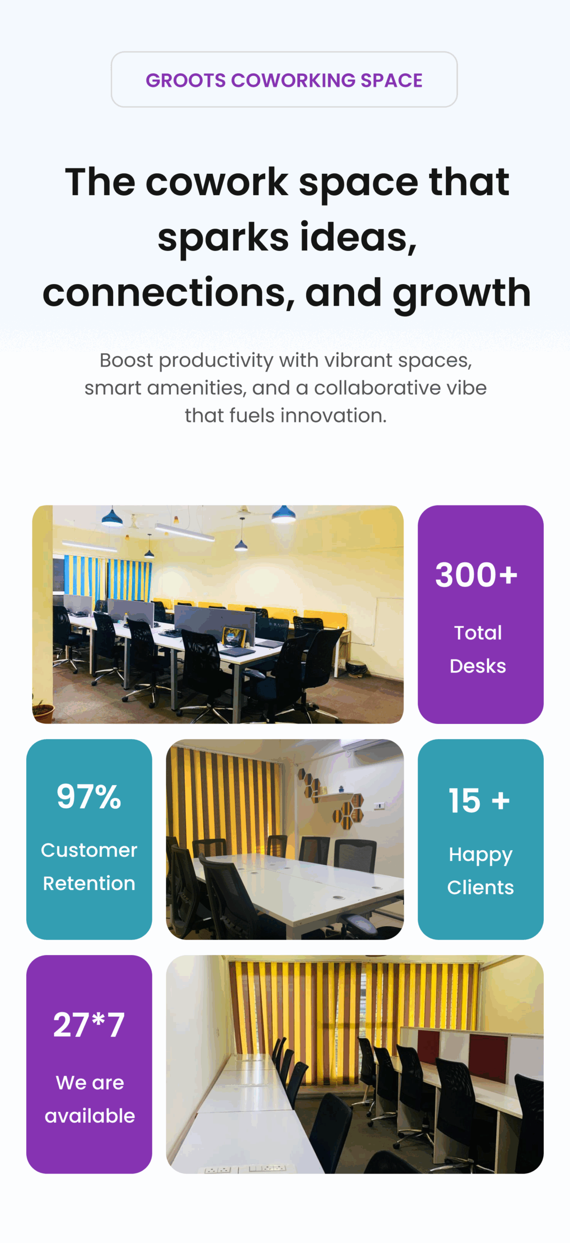 Affordable Coworking Space in Baner, Pune | Groots Cowork